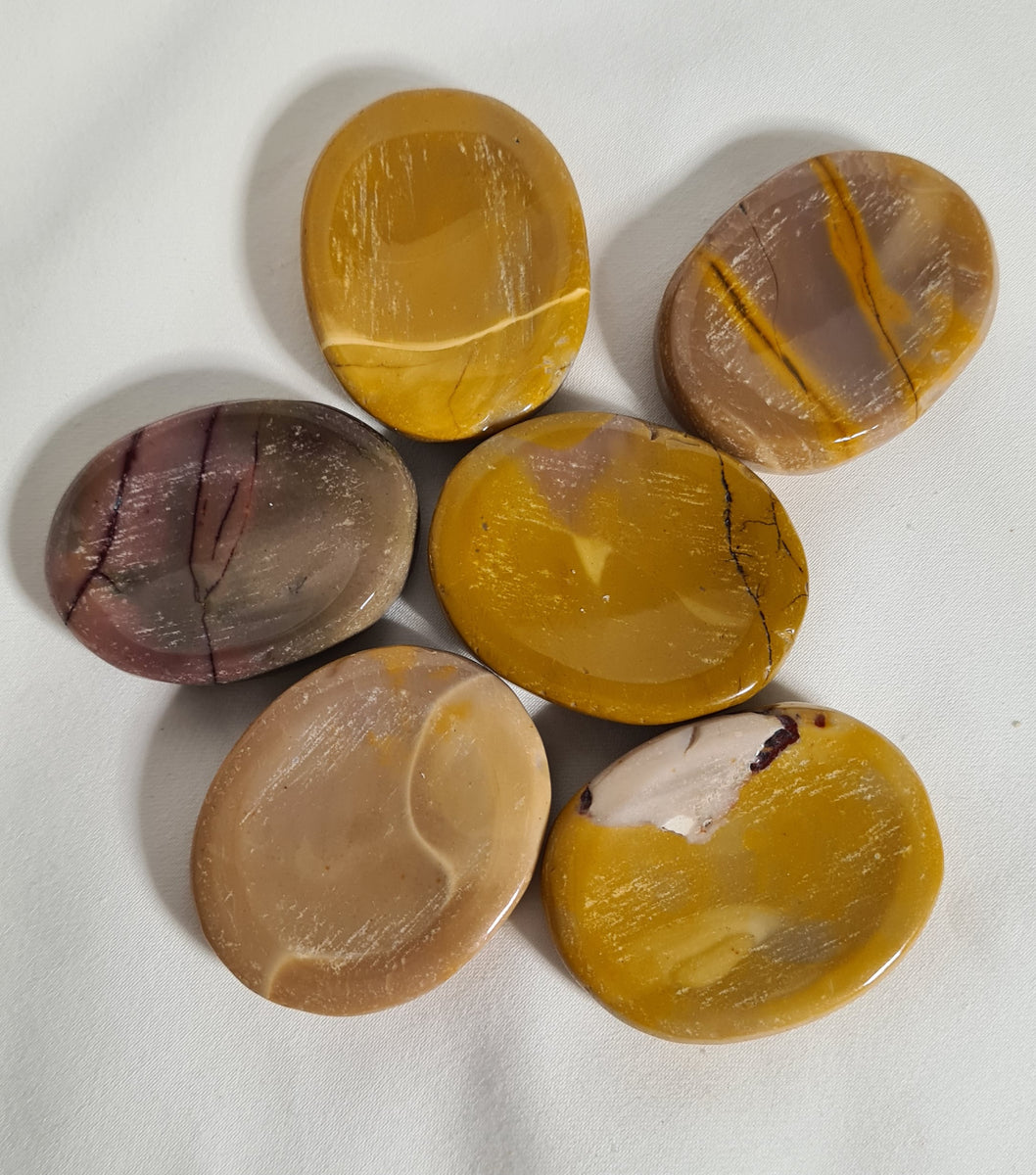 Mookaite Worry Stone – Native Hart Crystals