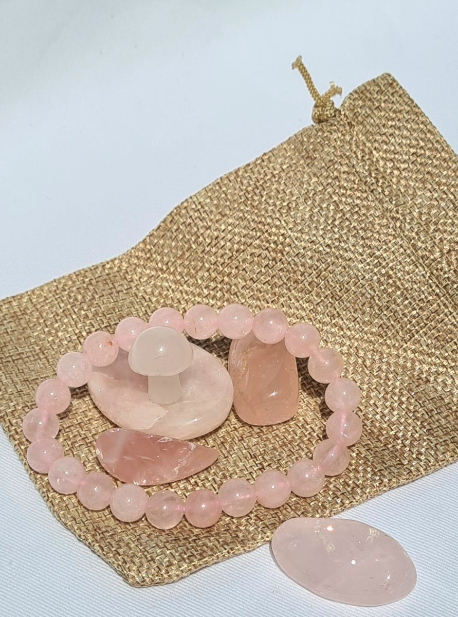 Rose Quartz Bundle – Native Hart Crystals